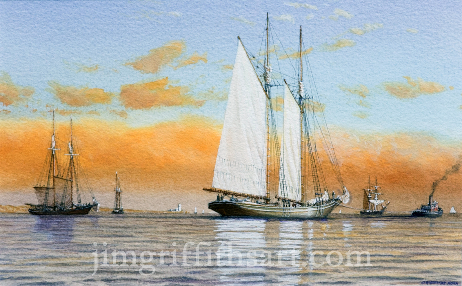 Gallery of Jim Griffiths Paintings